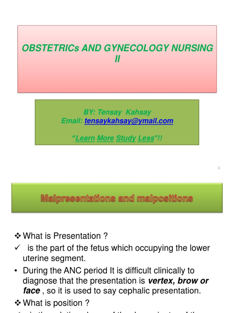 Obstetrics & Gyn II PDF Abnormal PDF | PDF | Childbirth | Pelvis