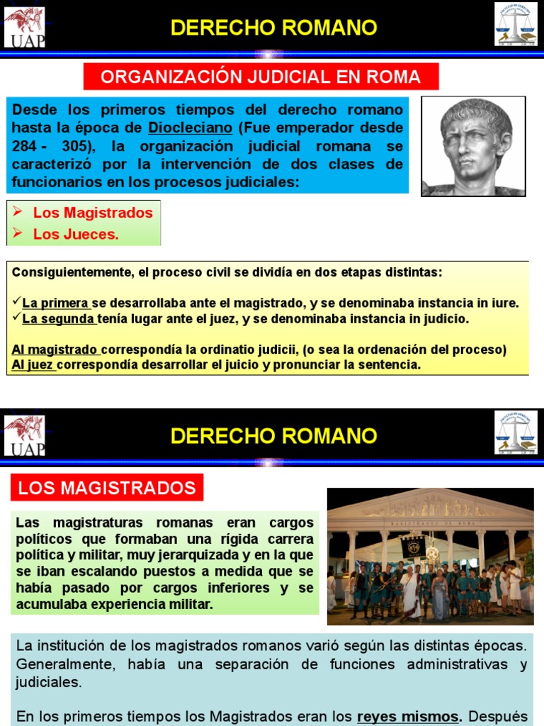 Organizacion Judicial en Roma | PDF | Roma antigua | Juez