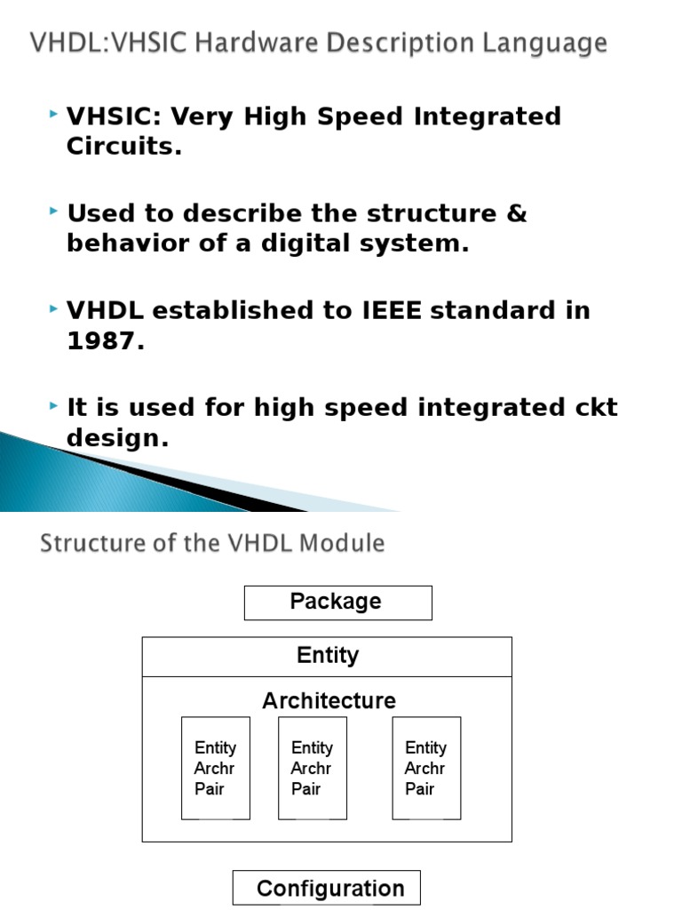 VHDL | PDF | Data Type | Vhdl