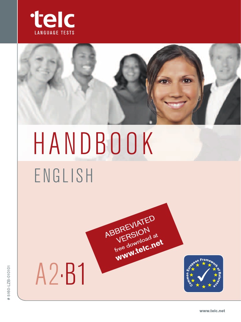 Handbook English A2-B1 Abbreviated | PDF | Test (Assessment ...