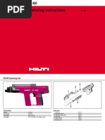 Safe Use of Cartridge-Operated Tools | PDF | Cartridge (Firearms ...