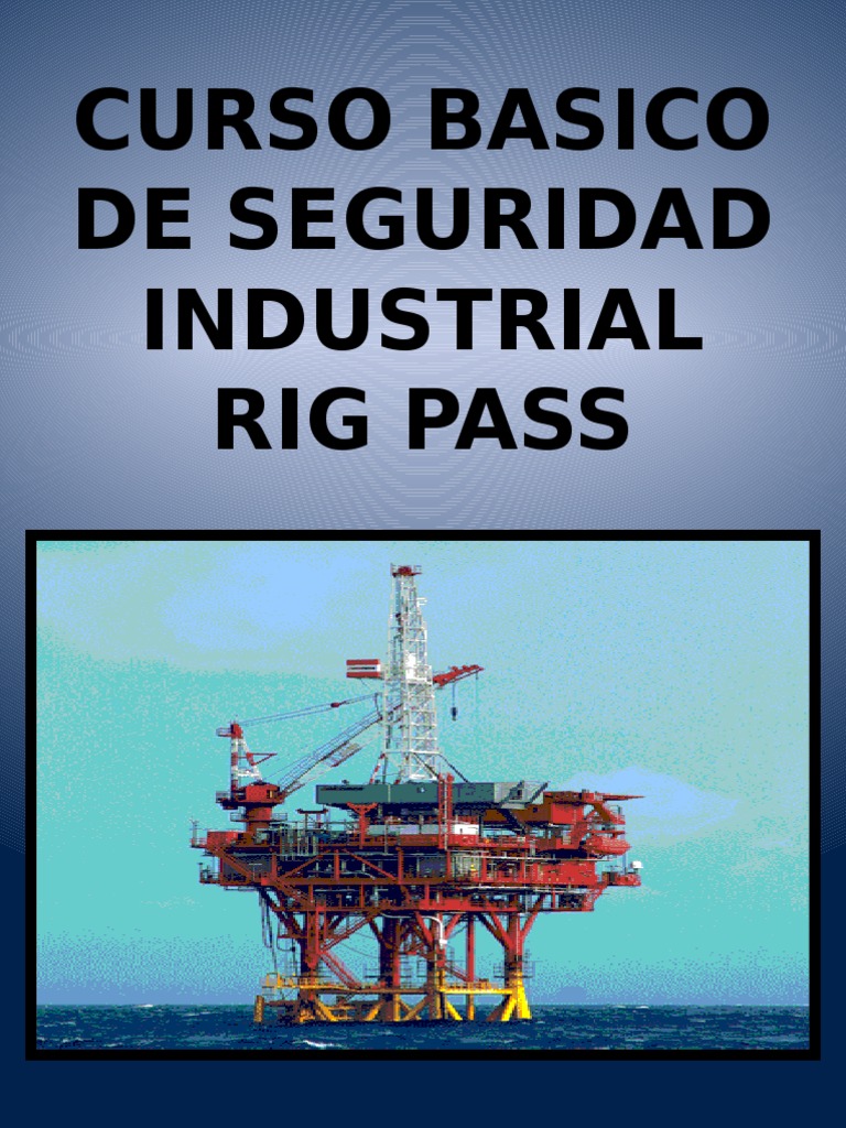 Curso Basico de Seguridad Industrial Rig Pass | Guante | Combustión