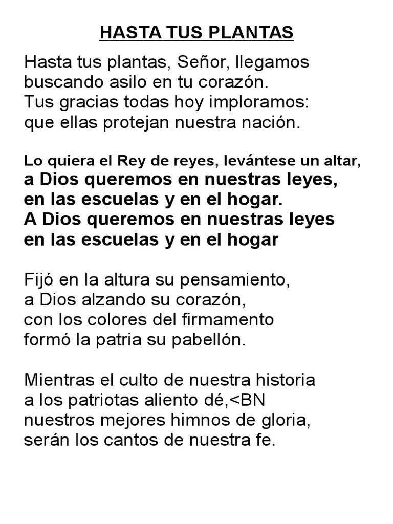 Hasta Tus Plantas | PDF