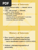 The Strong-Campbell Interest Inventory | PDF | Science | Psychology
