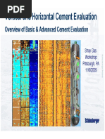 USIT Client Log Features Interpretation | PDF | Casing (Borehole ...