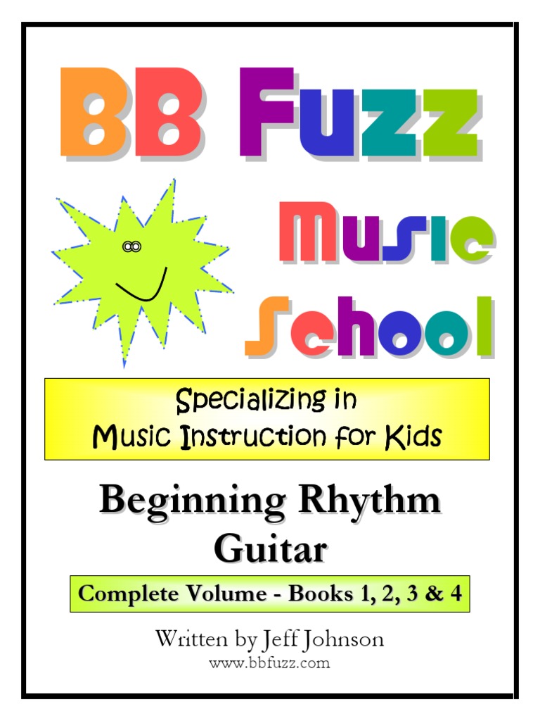 Beginning Rhythm Guitar Complete Set Books 1234 | PDF | Guitars ...