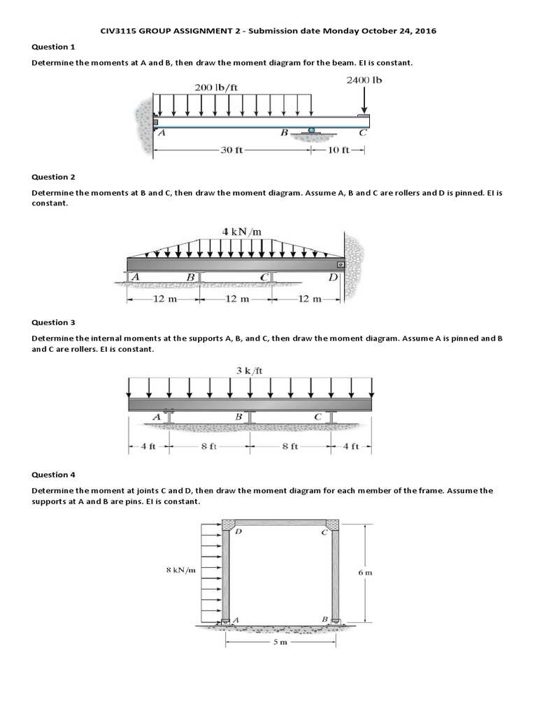 CIV3115 GROUP ASSIGNMENT 2 - Submission Date Monday October 24, 2016 | PDF