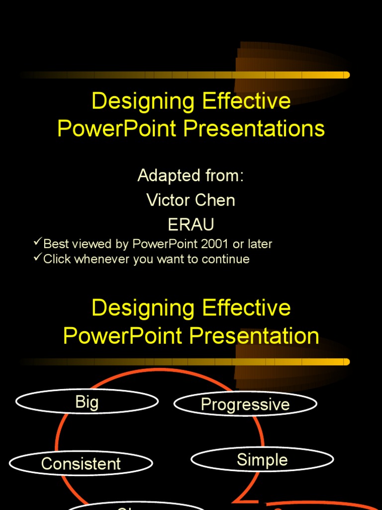 Effective PowerPoint Design Tips | PDF