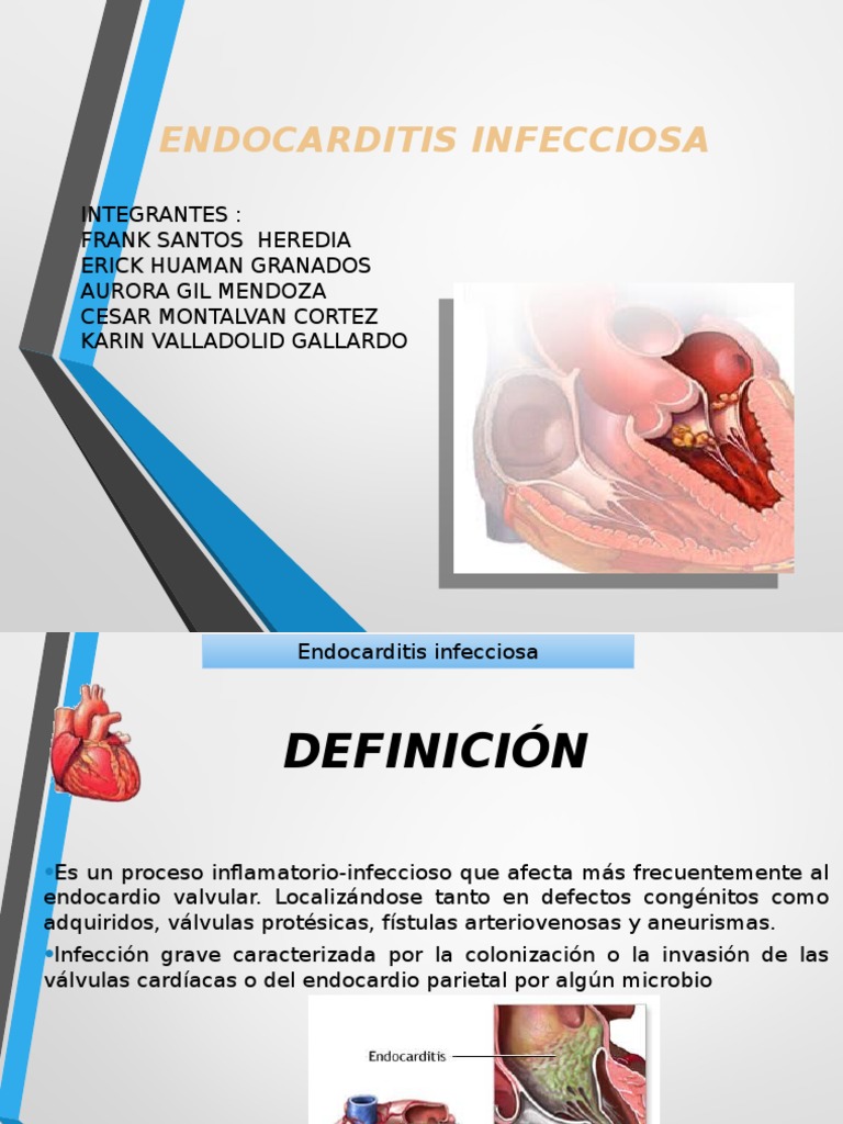 Endocarditis Infecciosa 1 | Especialidades Medicas | Medicina CLINICA
