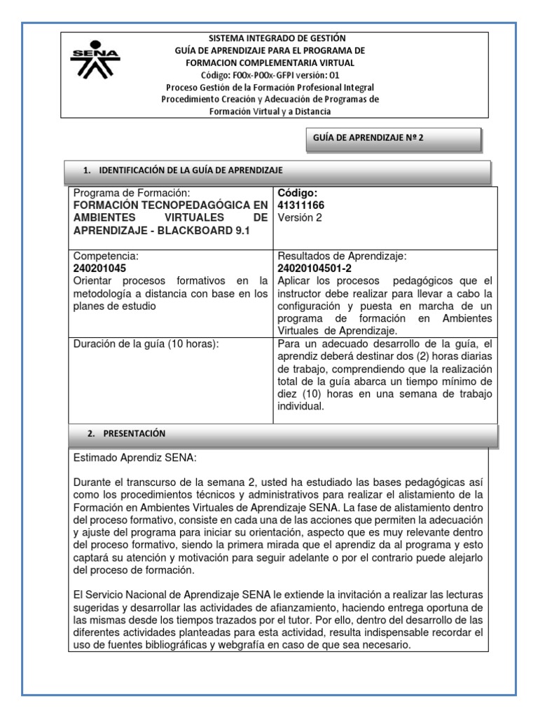 Guia2 Blackboard PDF | PDF