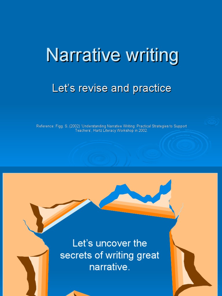 Narrativewriting 100516072335 Phpapp01 | PDF | Language Arts & Discipline
