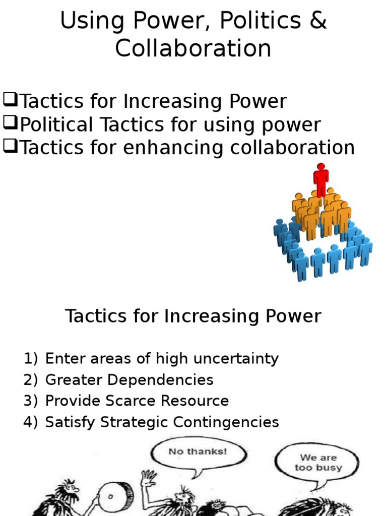 Using Power, Politics & Collaboration | PDF | Negotiation | Expert