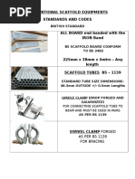 Scaffolding Handover Certificate | PDF | Scaffolding | Crane (Machine)