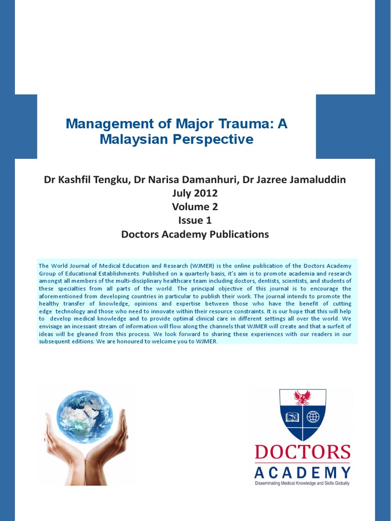 Management of Major Trauma A Malaysian Perspective | PDF | Major Trauma ...