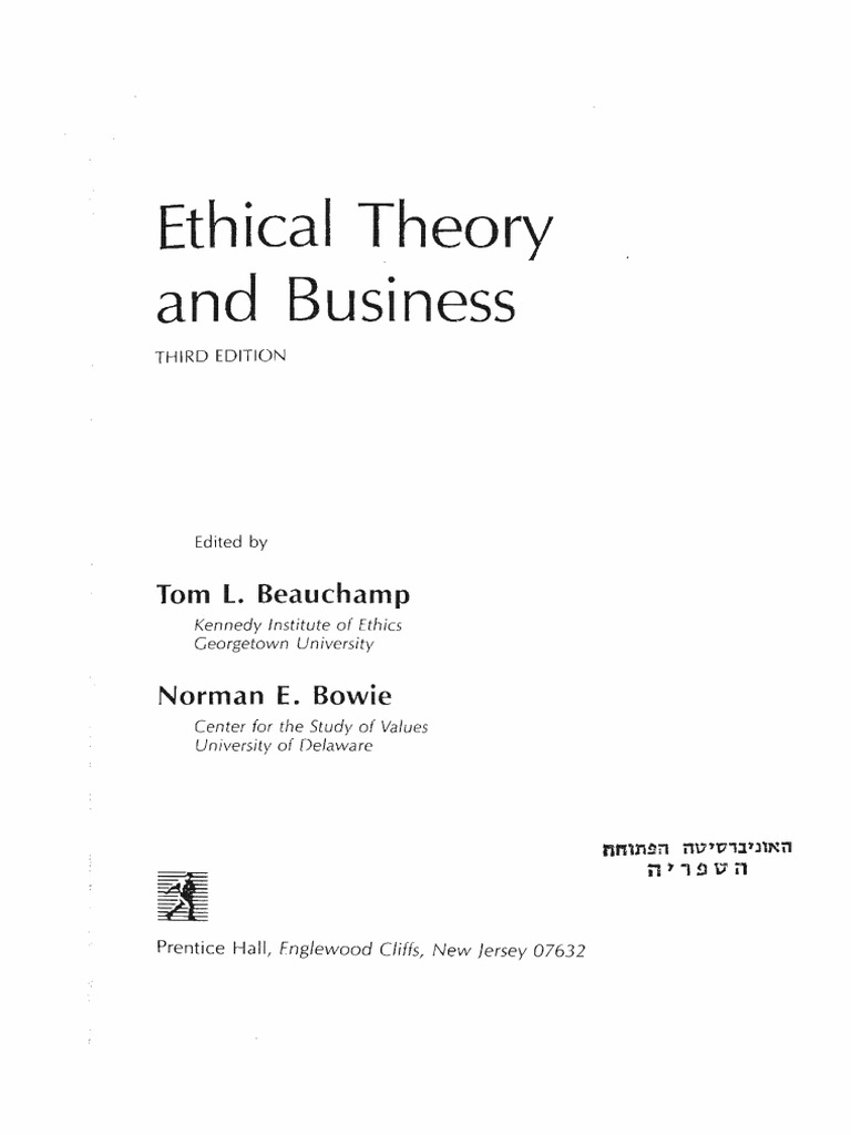 Stakeholder Theory and Corporate Ethics | PDF | Stakeholder (Corporate ...