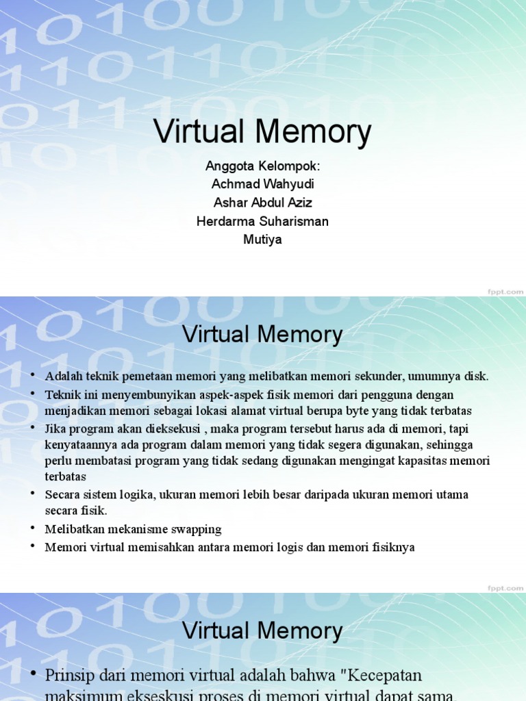 Virtual Memory | PDF