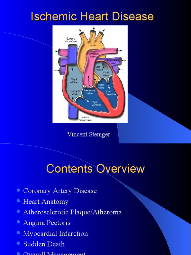 Ischemic Heart Disease | PDF | Myocardial Infarction | Coronary Artery ...