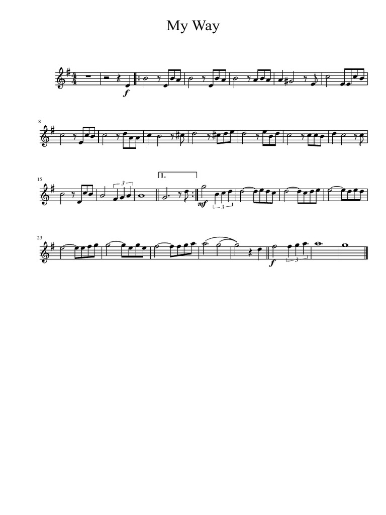 My Way | PDF