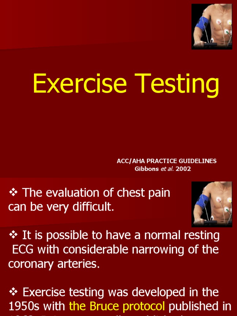 Exercise Testing: Acc/Aha Practice Guidelines Gibbons | PDF ...