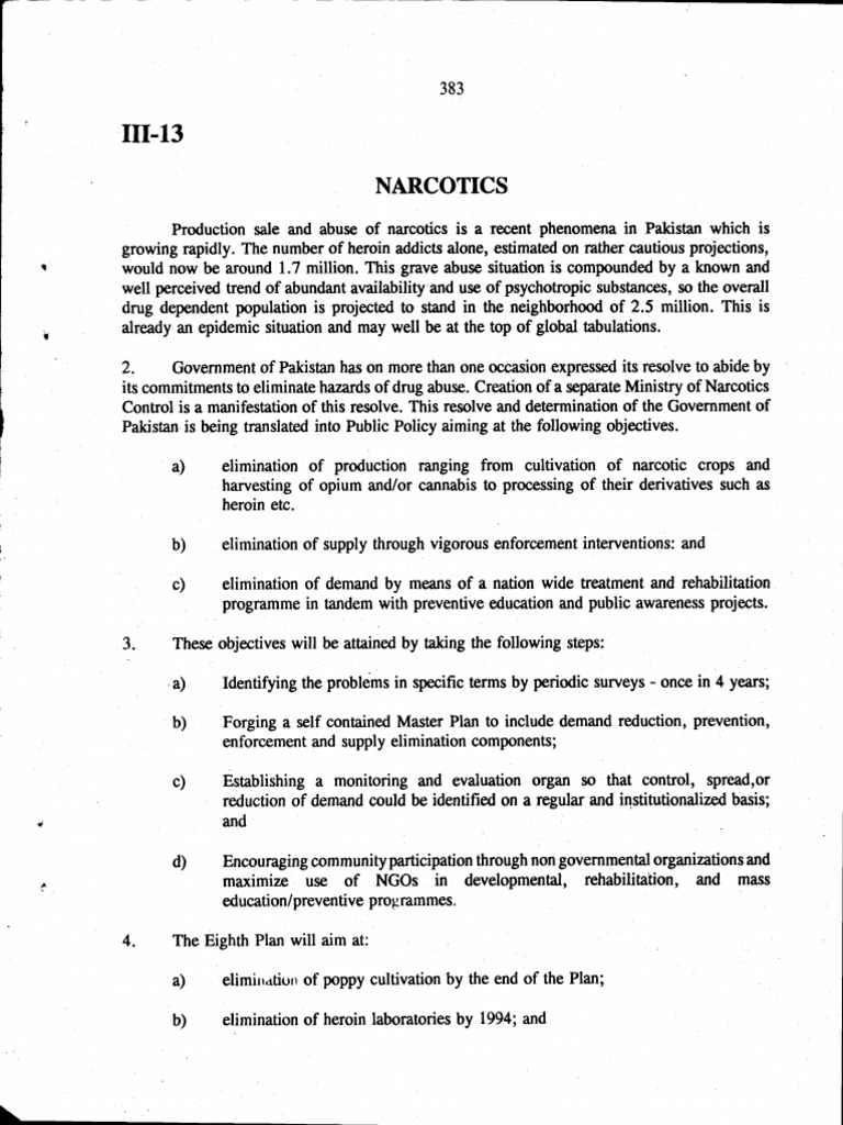 Narcotics | PDF | Narcotic | Drug Rehabilitation