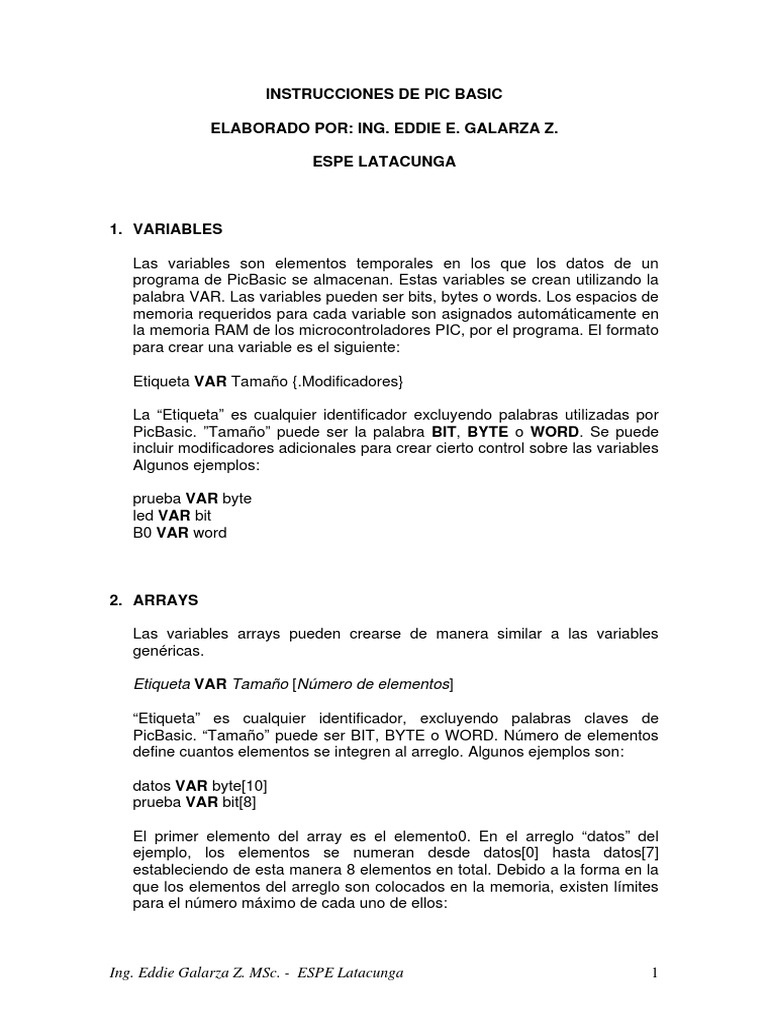 Instrucciones Microcode Pdf Poco Puerta Lógica