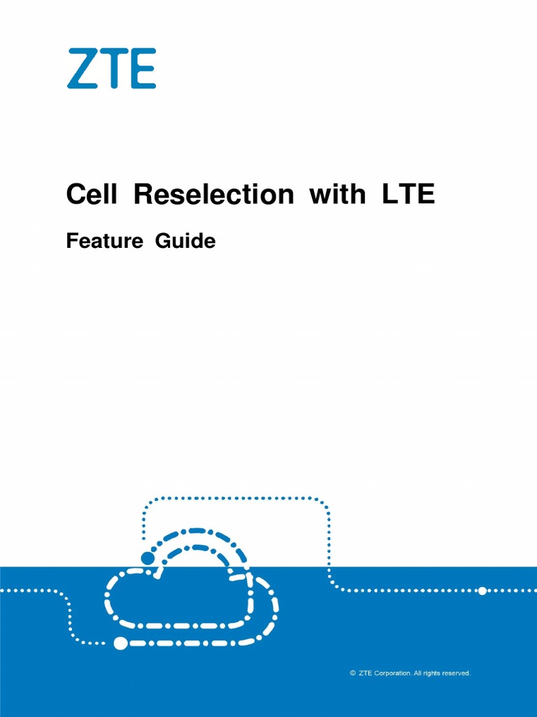 Cell Reselection With LTE Feature | Download Free PDF | High Speed ...