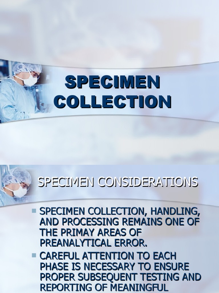 Phlebotomy Specimen Collection Guide | PDF | Blood Plasma | Joint Commission