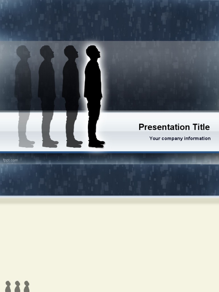 Human PowerPoint Template | PDF