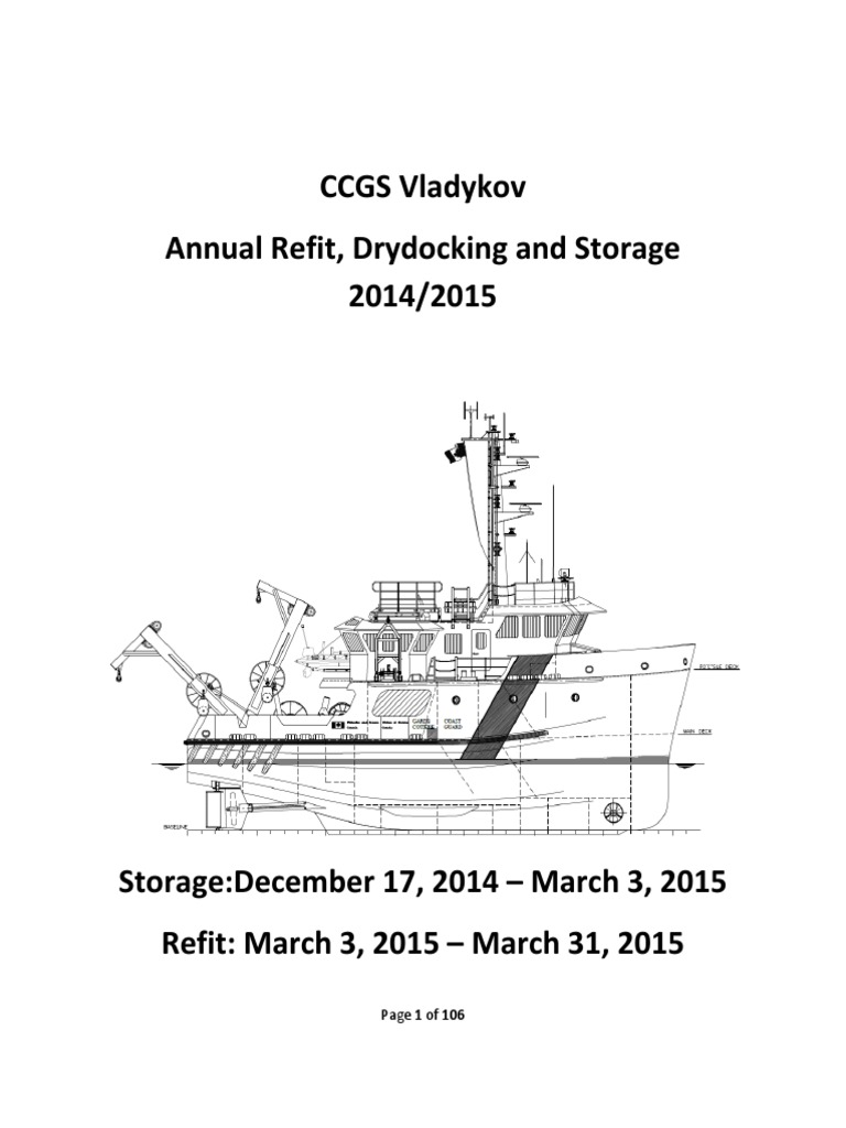 Dry Dock Specification Can CG | PDF | Specification (Technical Standard ...