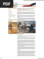 Army Assault Kitchen Overview and Specs | PDF | Transport