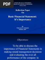 Module 1-: Financial Analysis and Reporting Learning Modules | PDF ...