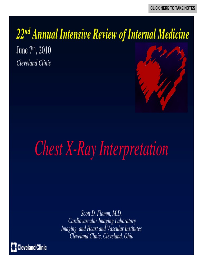 Flamm CXR Interpretation | PDF | Heart | Heart Valve