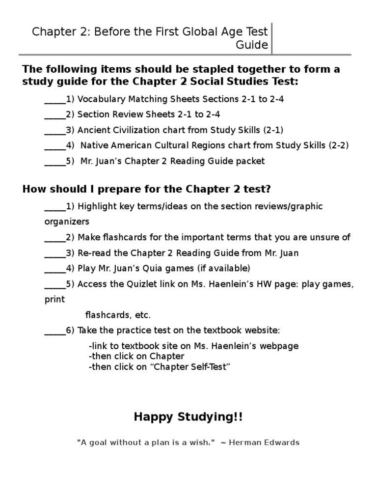SS CH 2 Study Guide | PDF | Muhammad | Ancestral Puebloans