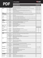 T-CLOCS Inspection Checklist PDF | PDF | Manufactured Goods | Vehicles