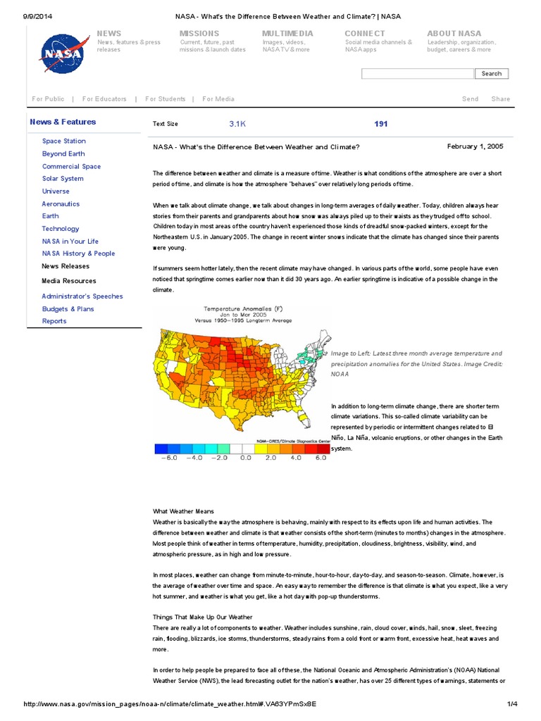 Understanding the Difference Between Weather and Climate: A Guide to ...