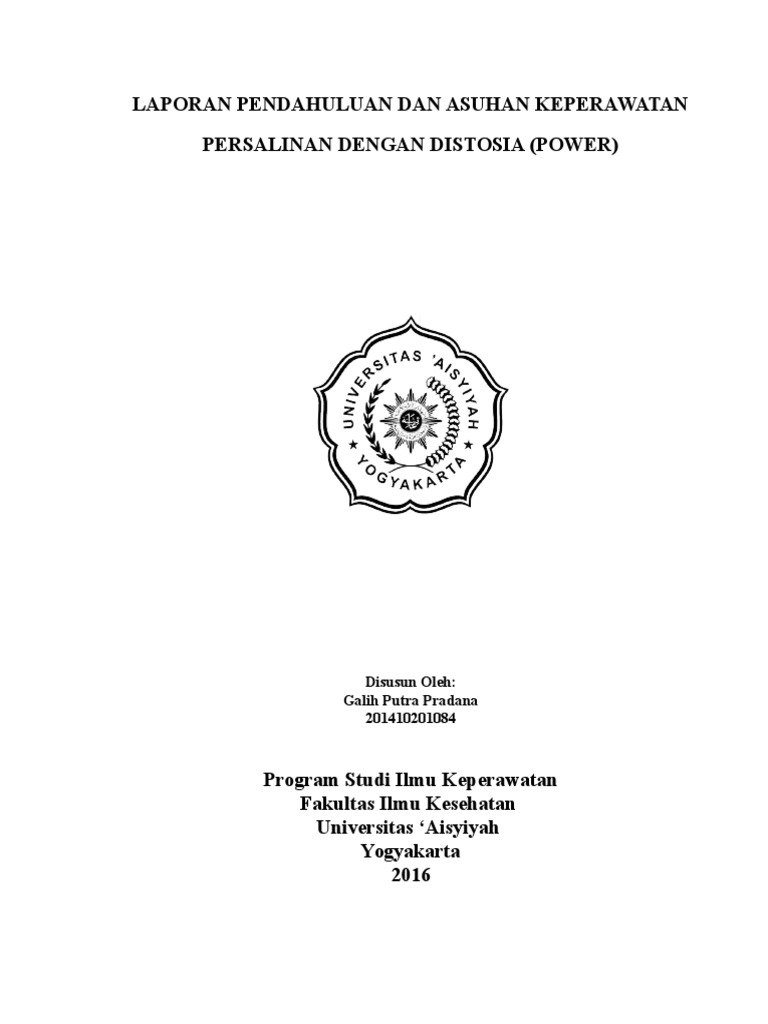 Distosia Karena Kelainan His | PDF | Kesehatan Holistik | Sains ...