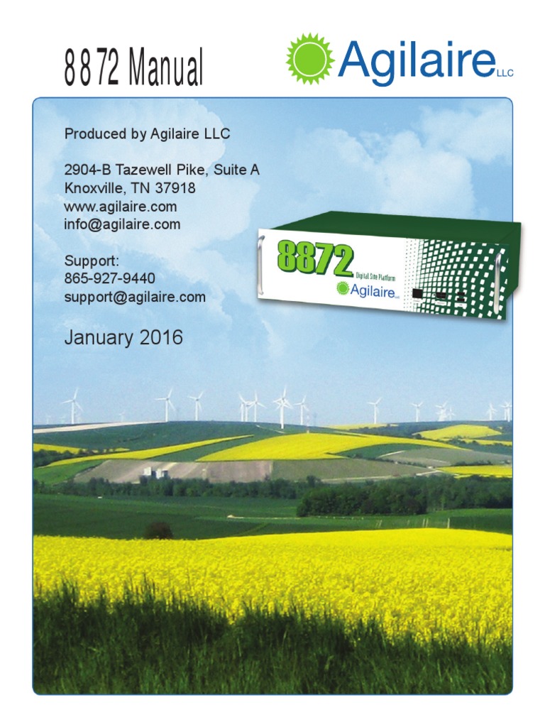 Agileire 8872 Manual | PDF | Usb | Computer Network