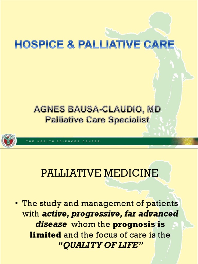 Palliative and Hospice Care Overview | PDF | Palliative Care | Hospice