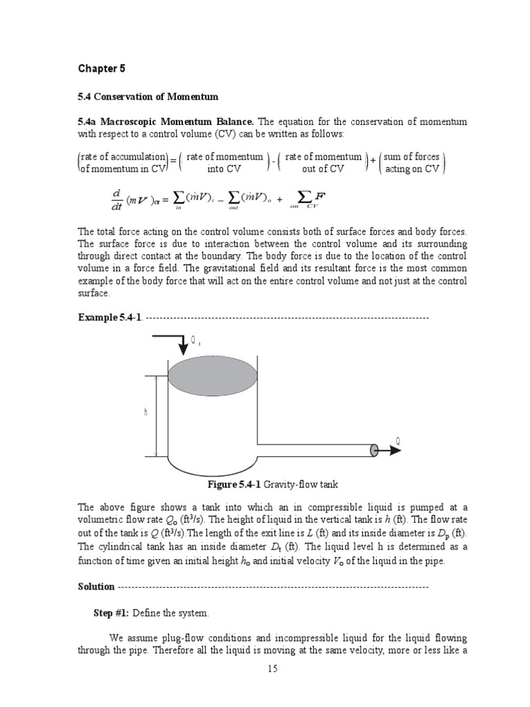Chap5 4 | PDF | Fluid Dynamics | Momentum