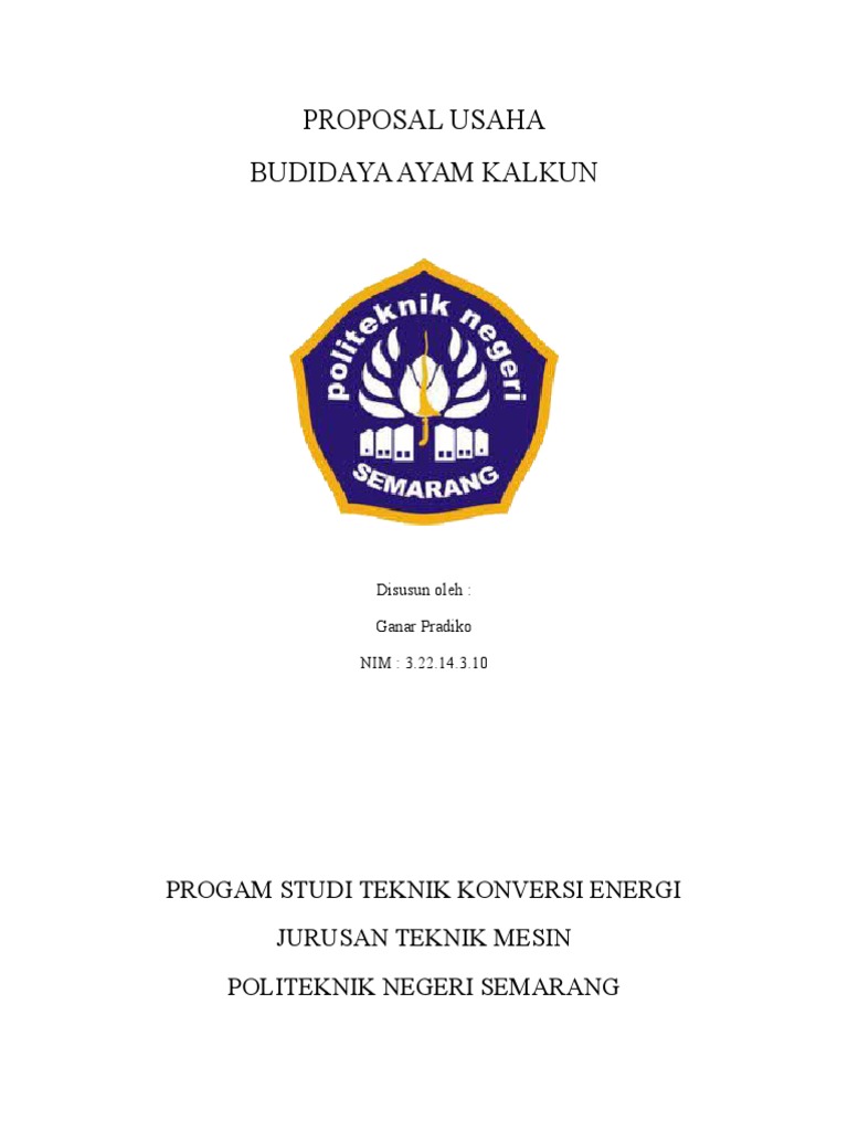 Proposal Usaha | PDF | Teknologi & Rekayasa