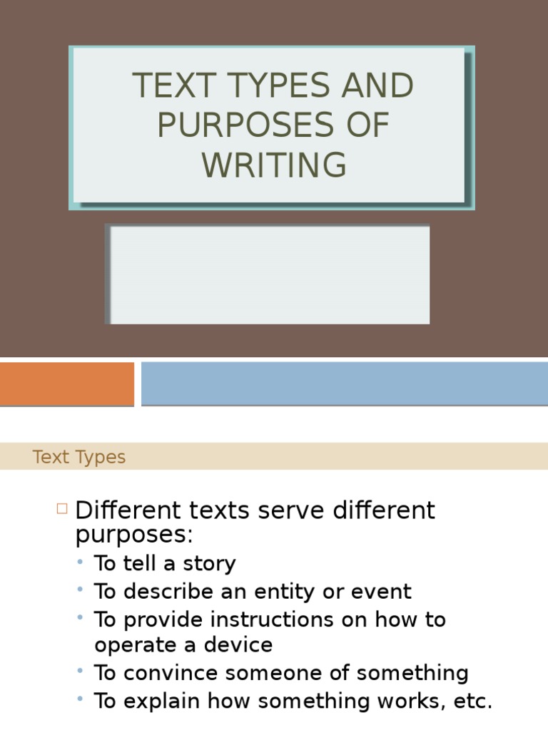 Understanding Text Types | PDF | Narrative | Rules
