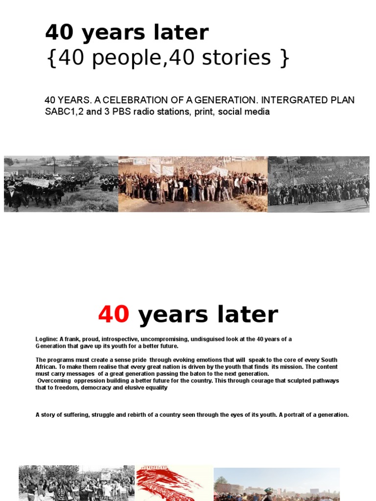 40 Years Later | PDF | Politics (General)