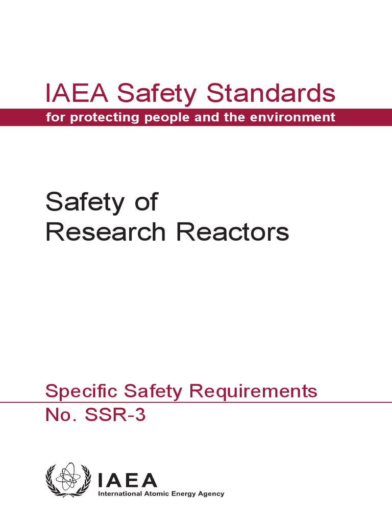 IAEA SSR-3 - Safety of Research Reactors | PDF | International Atomic ...