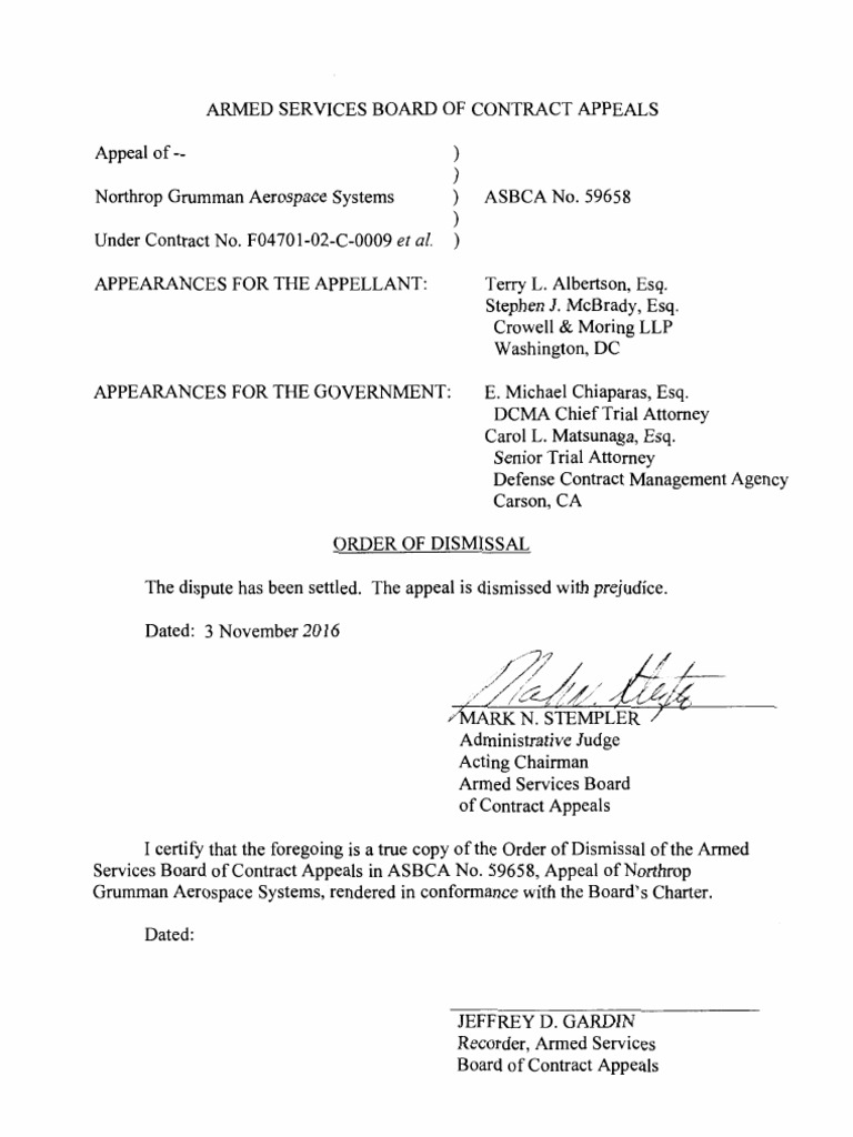 Northrop Grumman Aerospace Systems, A.S.B.C.A. (2016) | PDF | Aircraft ...