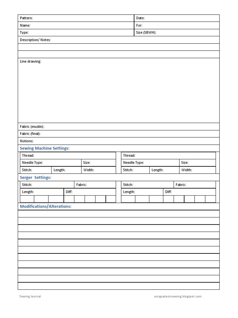 Sewing Machine Settings | PDF | Sewing | Art Media