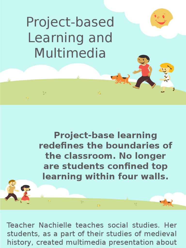 Project-Based Learning and Multimedia | PDF | Project Based Learning ...