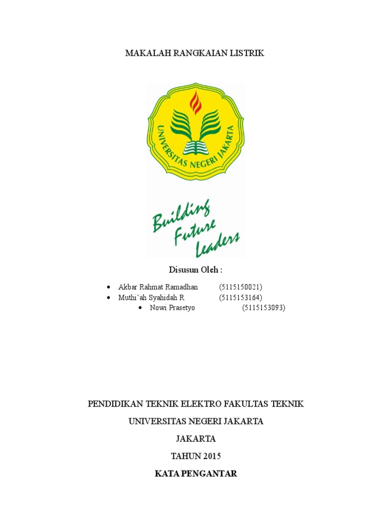 Elemen Listrik dalam Rangkaian Listrik | PDF