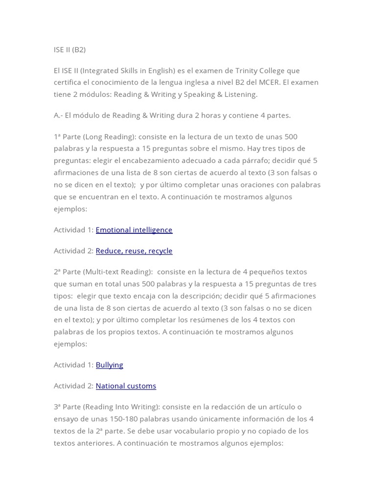 Trinity B2 | PDF | Science | Tecnología (general)