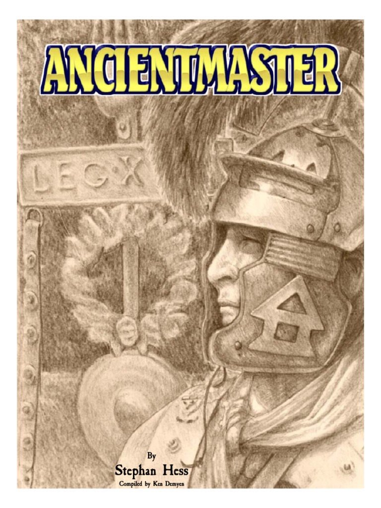 Warmaster Ancient PDF | PDF | Cavalry | Infantry