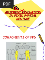 Prosthodontic Diagnostic Index (Pdi) For The Partially Edentulous and ...